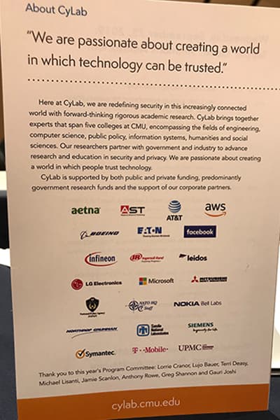 #TeamAst is Attending the 2019 Carnegie Mellon University CyLab ...
